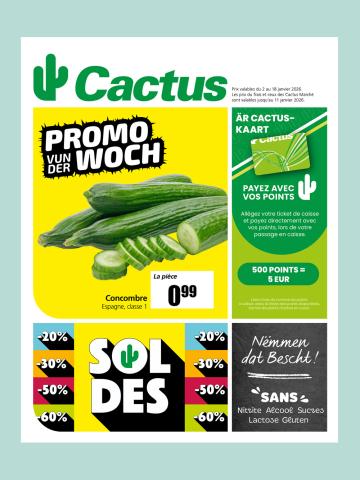 Dépliant Cactus du 02.01.2026 | Cactus